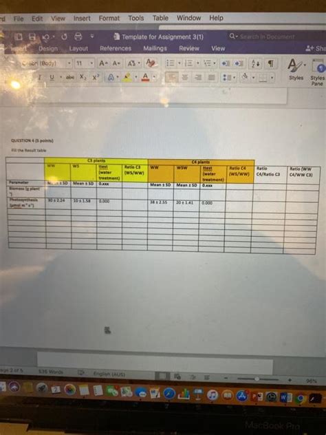 Solved Rd File Edit View Insert Format Tools Table Window