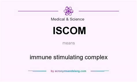 Iscom Immune Stimulating Complex In Medical And Science By