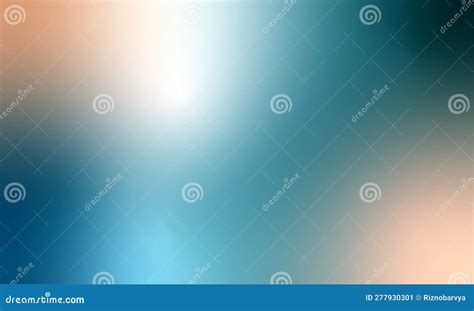 Blurred Gradient Background Twilight Wallpaper With Light Glowing Spots Stock Vector