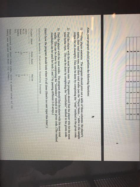 Solved Lab Exercise Complete This Portion Of The Lab Chegg
