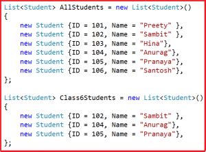 LINQ Except In C With Examples Dot Net Tutorials