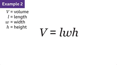 write and construct formulae ks3 maths bbc bitesize bbc bitesize