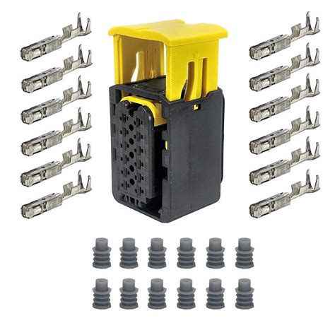 0 012 13 Durite 12 Pin Mcp Hdscs Vehicle Connector 1 5mm