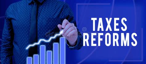 Text Caption Presenting Taxes Reforms Concept Meaning Managing Collected Taxes In A More