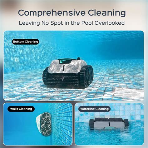 wybot c1 pro robotic pool cleaner vacuum with app wybot europe
