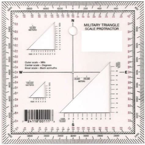Us Military Map Protractor Casapolf