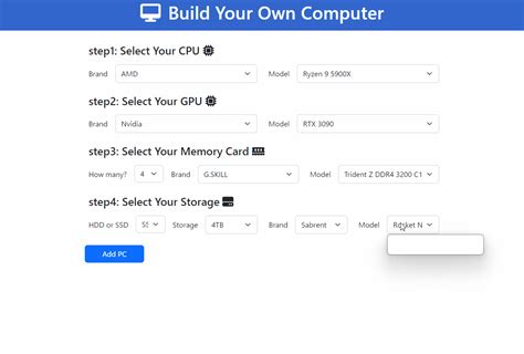 github shimanamisan computer builder application recursion project4