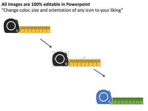 Industrial Measuring Tape Flat Powerpoint Design Presentation Graphics Presentation