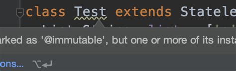 Flutter This Class Or A Class Which This Class Inherits From Is Marked As Imutable But