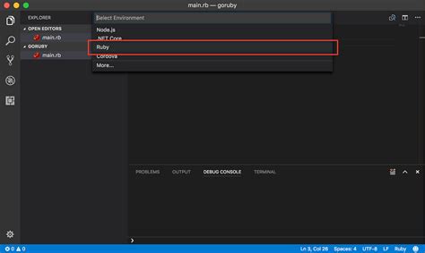 Ruby Development With Vs Code Terrence Ong Medium