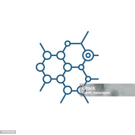 생화학 라인 아이콘 개념입니다 생화학 평면 벡터 기호 기호 개요 그림 Dna에 대한 스톡 벡터 아트 및 기타 이미지 Dna 건강관리와 의술 과학 Istock