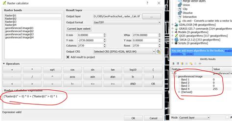 Coverting TIFF File By Raster Calculator In QGIS Geographic Information Systems Stack Exchange