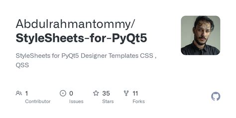 StyleSheets For PyQt ElegantDark Qss At Main Abdulrahmantommy StyleSheets For PyQt GitHub