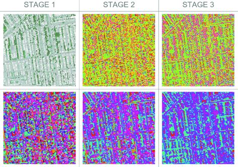 Progression Of The Cnn Segmentation Algorithm Stage 1 Transforms The