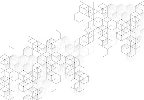Premium Vector Blockchain Concept Banner With Abstract Geometric Polygonal With Connecting