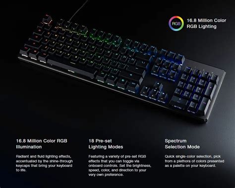 TECWARE Phantom 87 Phantom TKL RGB Mechanical Keyboard Hot Swappable Switches Prelubed