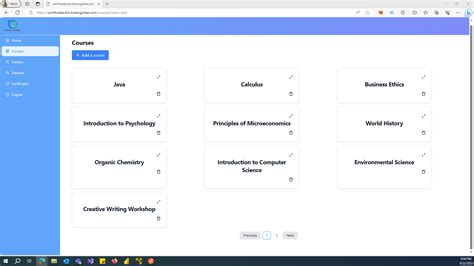 Courses Pagination Issue · Issue 186 · Bistecglobalblockchain Certificates Issuer · Github