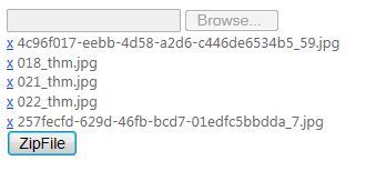 Upload Multiple Files And Then Create A Zip File