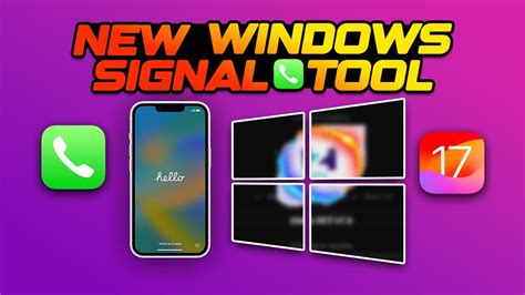 NEW Windows Hello Signal Bypass Tool IOS 17 4 1 16 7 7 15 8 2 Full Guide 2024 YouTube