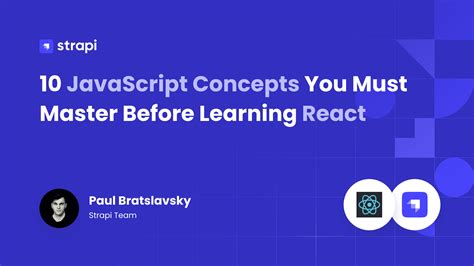 10 Javascript Essentials For Learning React
