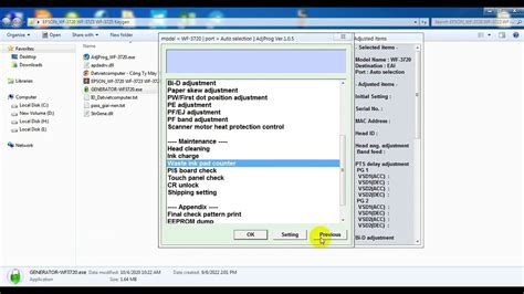 Epson Adjustment Program Interface Artofit