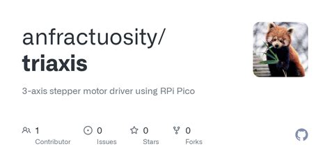 github anfractuosity triaxis 3 axis stepper motor driver using rpi pico
