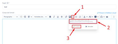 Comment Intégrer Une Image Dans Le Corps De Lemail Aide En Français