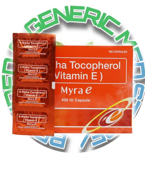 Myra E 400ui Capsule Vitamin E Lazada PH