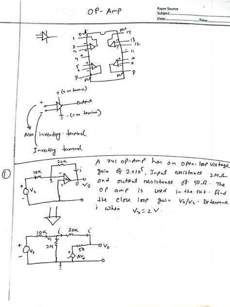 Op Amp Transistor Diode Ac Current Pdf