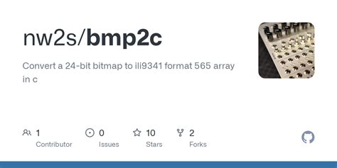 Github Nw2sbmp2c Convert A 24 Bit Bitmap To Ili9341 Format 565