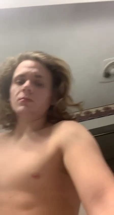 Baited Longhaired Beauty Guy Show Dick And Ass