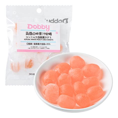 Get Dobby Dorbi Soft White Peach Gummies 70 G Delivered Weee Asian
