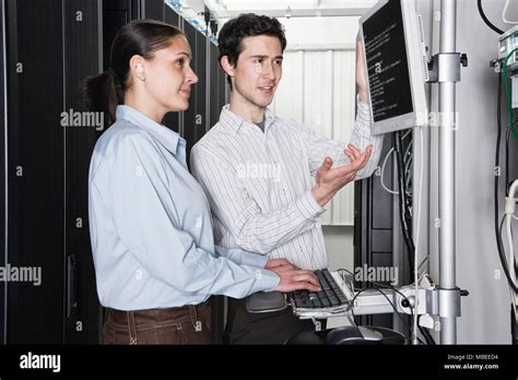 Bank Data Server Room Hi Res Stock Photography And Images Alamy