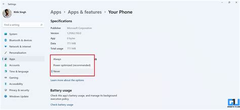 How To View Control Battery Usage By Apps On Windows 11 Gadgets To Use