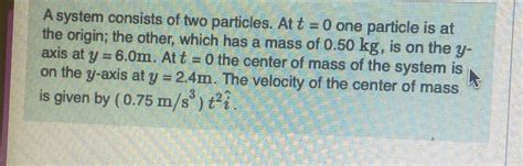 an object with mass m ﻿initially at rest explodes