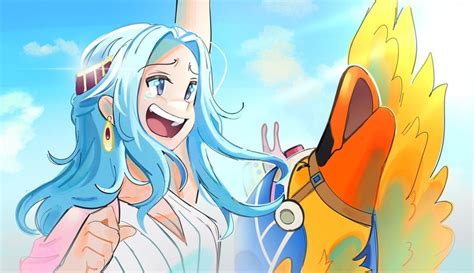 Nefertari Vivi And Karoo One Piece Drawn By Spicynred Danbooru