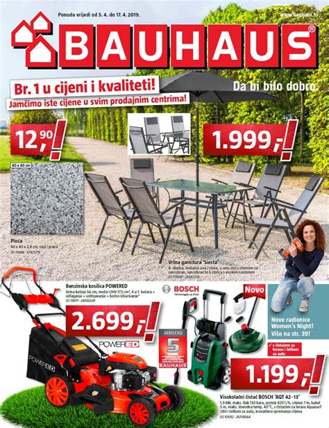Bauhaus katalog baucentra od 05.-17.04.2019. by Catalog.hr - Issuu