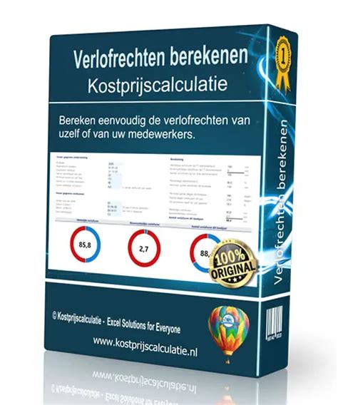 Declaratieformulier In Excel Kostprijscalculatie