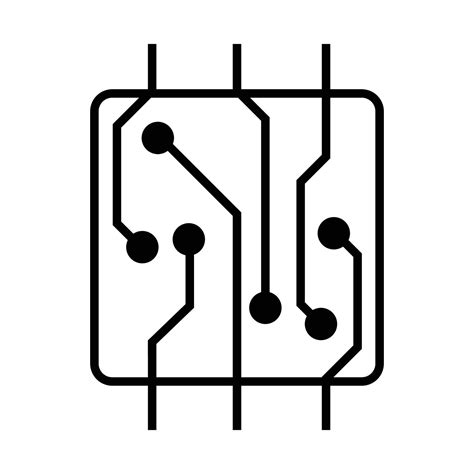 Chip Processor Vector Logo Vector Art At Vecteezy