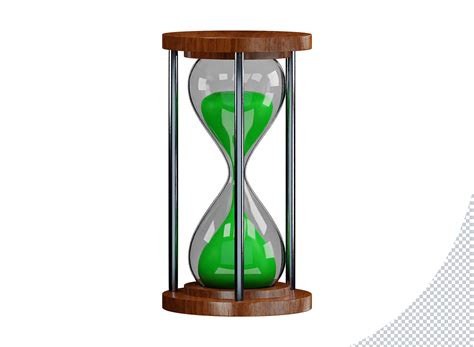 Hourglass Icon 3d Rendering Vector Graphic By Crop3dbusiness · Creative Fabrica