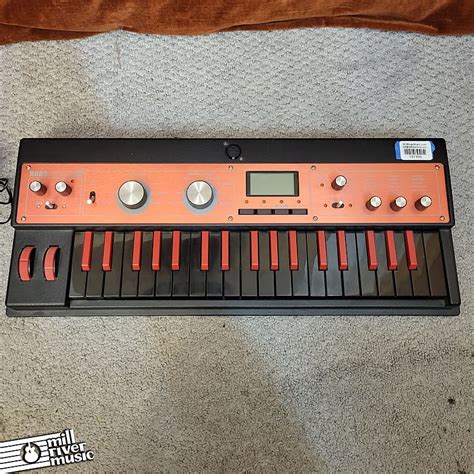Korg Microkorg Xl Plus Red And Black Limited Edition Used Reverb Korg Microkorg Xl Plus Red And Black Limited Edition Used Reverb