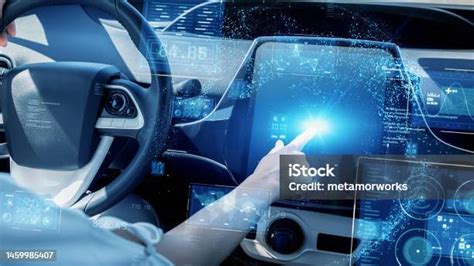 미래 자동차 개념의 조종석 자율 주행 자동차 자율 주행 차량 자동 조종 장치 컨셉트 카에 대한 스톡 사진 및 기타 이미지 컨셉트 카 차 무인교통 Istock