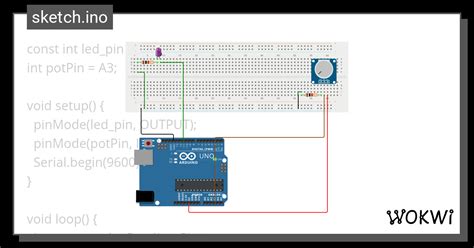 Pot Wokwi Esp32 Stm32 Arduino Simulator