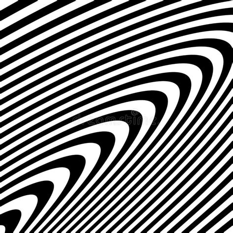 Curvy Irregular Dynamic Lines Abstract Geometric Pattern Stock Vector Illustration Of