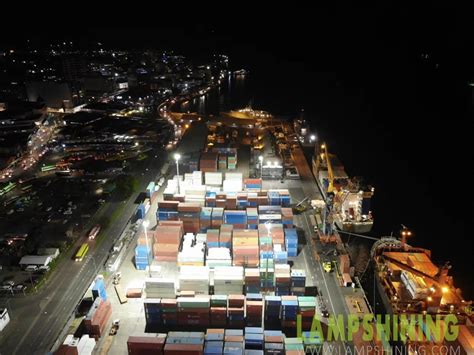 Fiji Port Terminal Lighting Projects Dragonfly Led High Mast Light