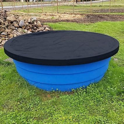 Yardjoyliz 8ft Poly Stock Tank Pool Cover Waterproof Heavy
