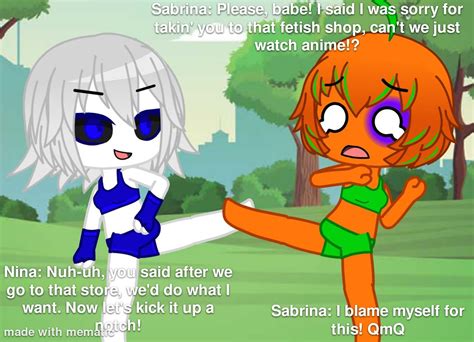 Nina Training Sabrina By Nightfrostwillow On Deviantart