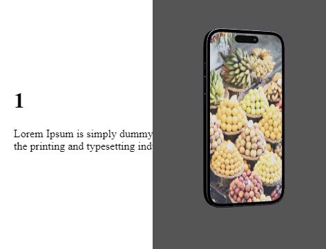 Javascript Threejs Phone Vertical Sticky Carousel React Three Fiber