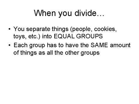 Size Of Equal Groups How Can You Model