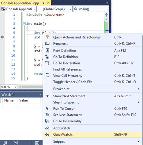 Using An Integrated Debugger Watching Variables Learn C